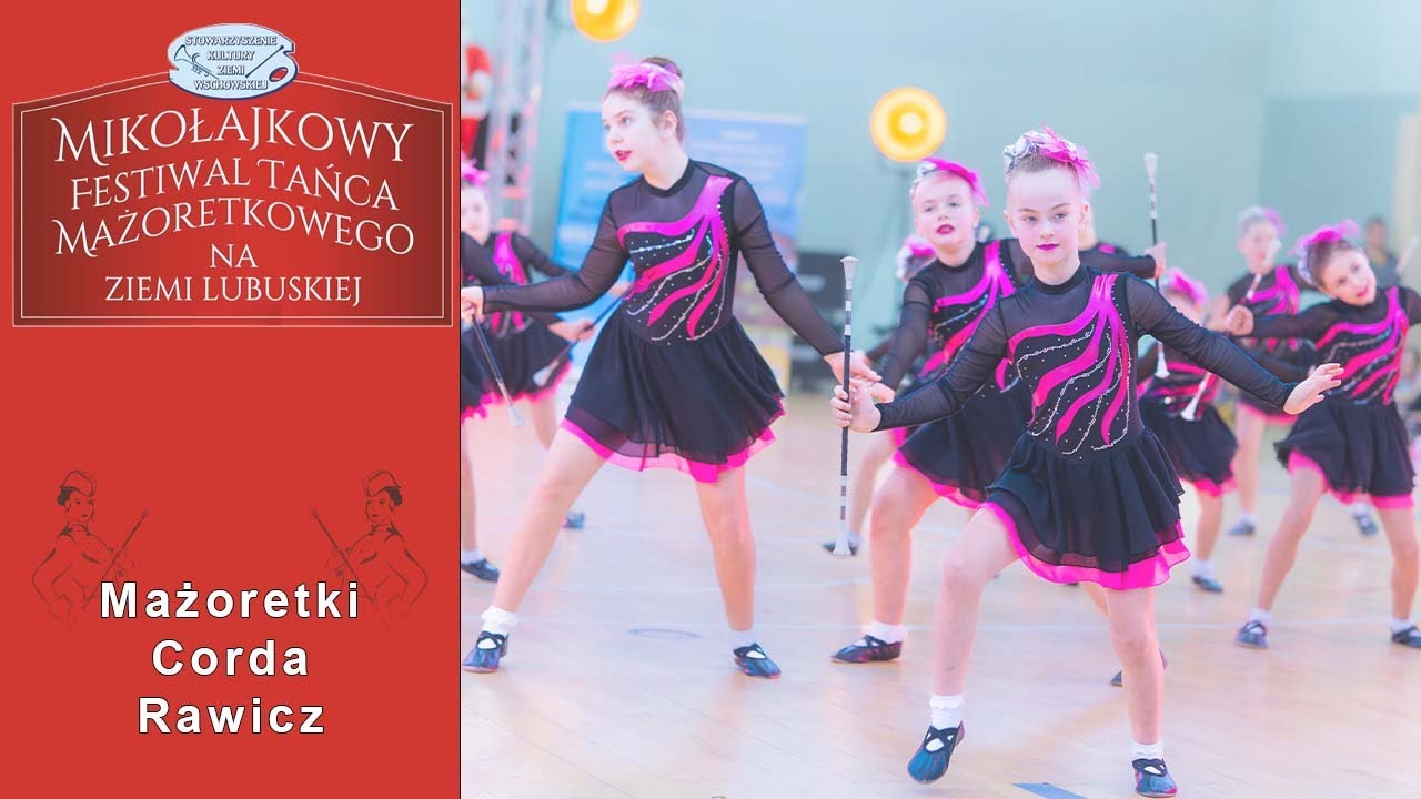 Formacja Baton Mażoretki Corda Rawicz Kadet Wschowa PL - YouTube