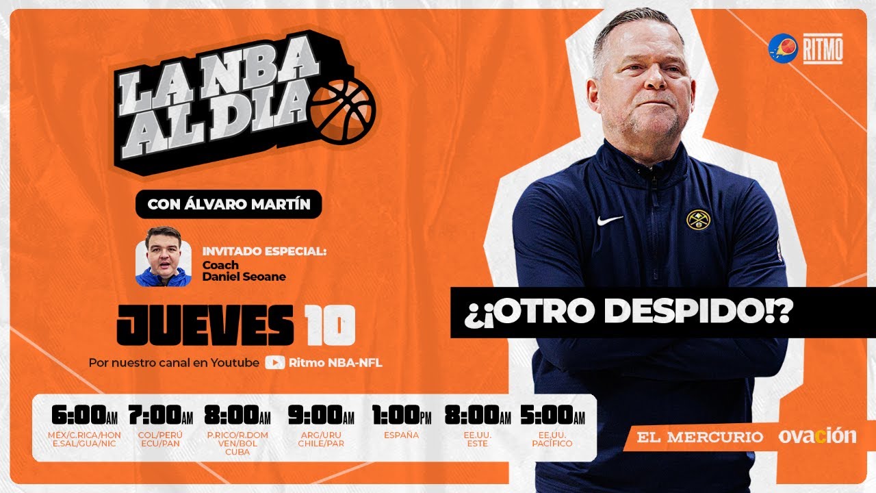 NBA AL DÍA #20 🏀 | ÁLVARO MARTÍN | JUE 10.ABR.25 | Ritmo NBA - YouTube