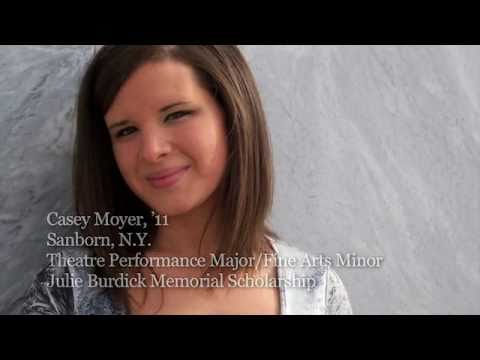 Casey Moyer, '11 | Julie Burdick Memorial Scholarship - YouTube