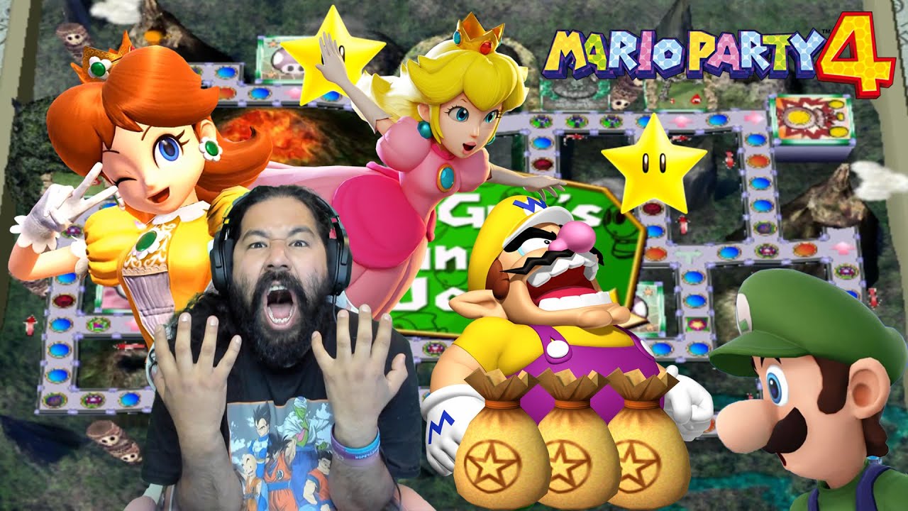 Mario Party 4: WE GOT THE COINS AND GREEDY BITCH HAS THE STARS?? - YouTube