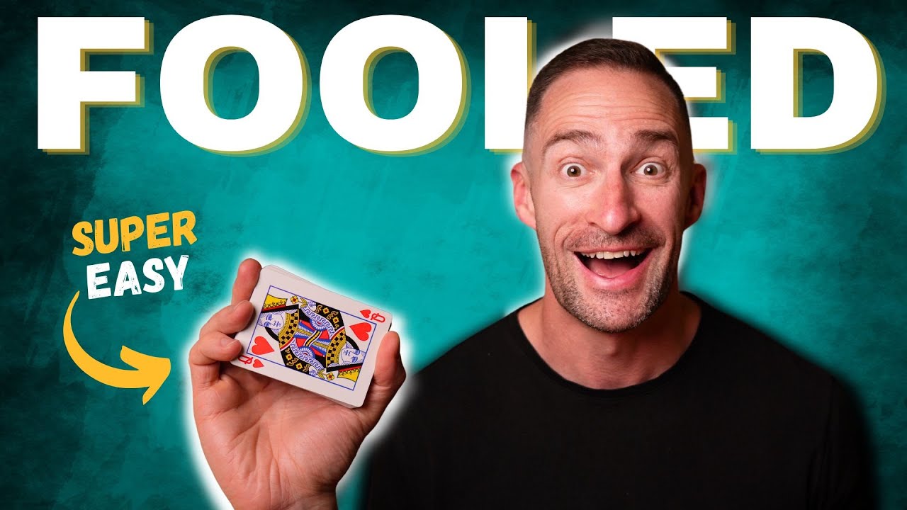 This SIMPLE Card Trick Fooled Me SO BAD! (Anyone Can Do It) - YouTube