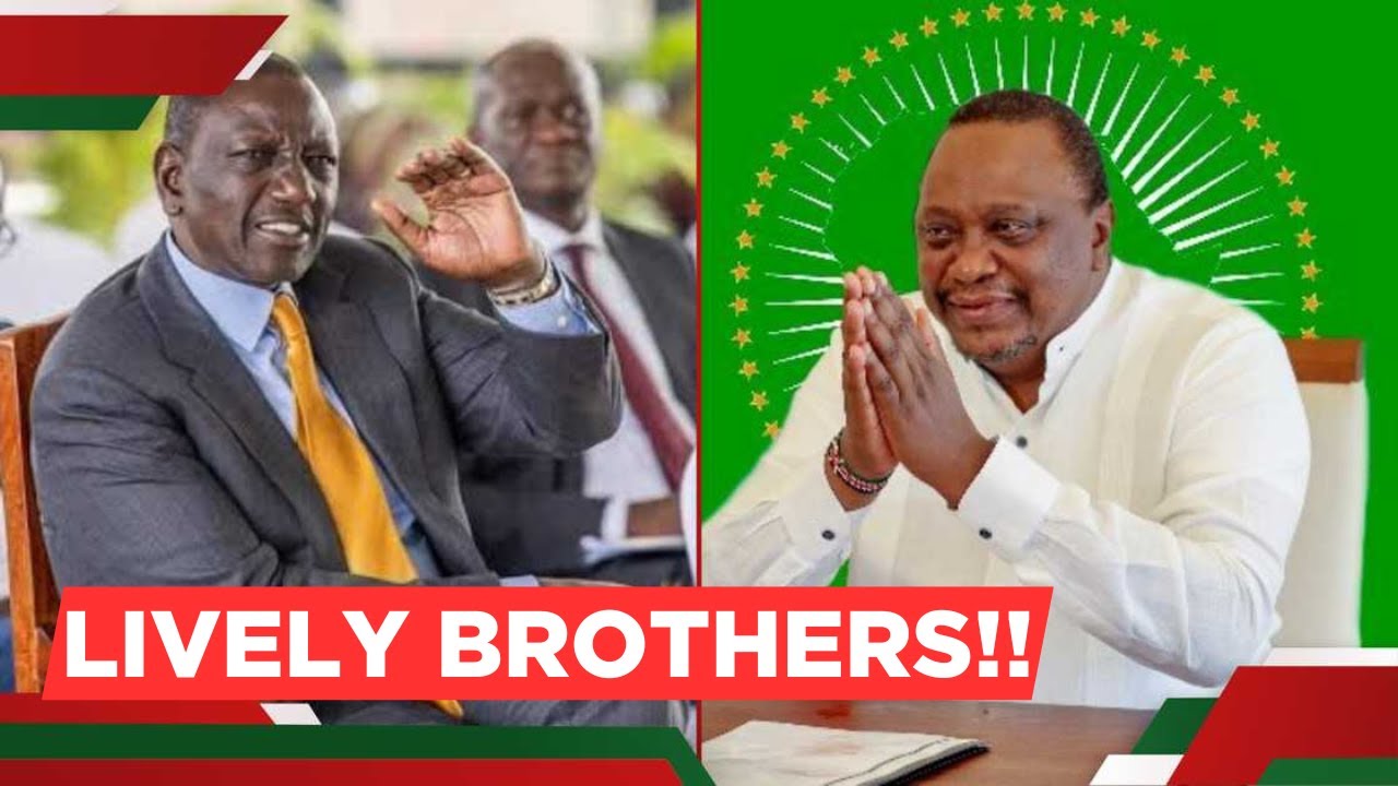 UHURU COMEBACKS!! As he finally congratulates Ruto for standing with ...