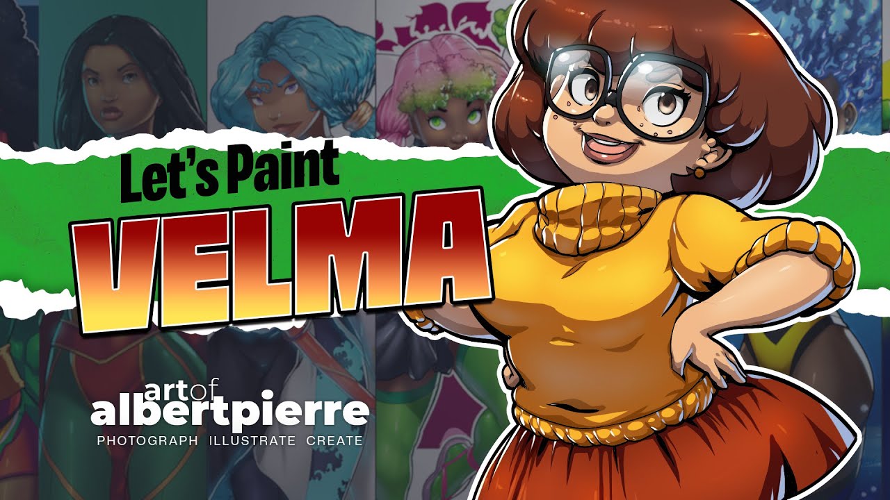 Jinkies | Let's Paint Velma - YouTube