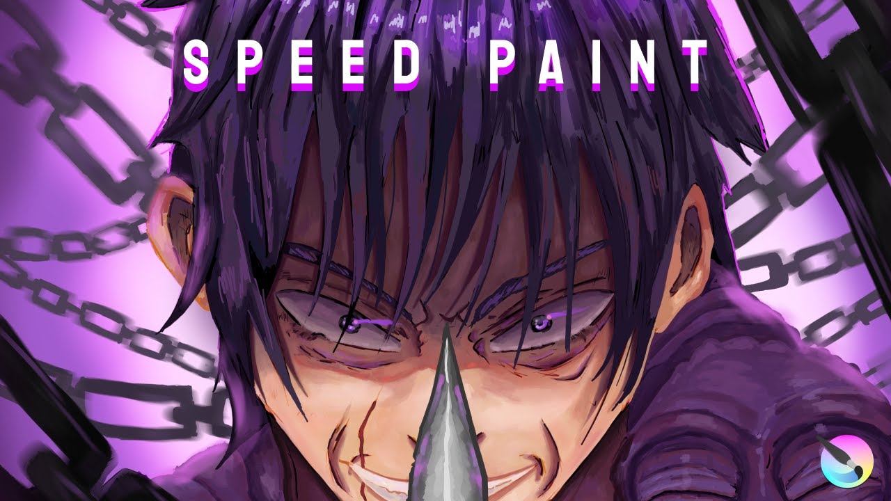 Toji | speed paint | #jujutsukaisen - YouTube