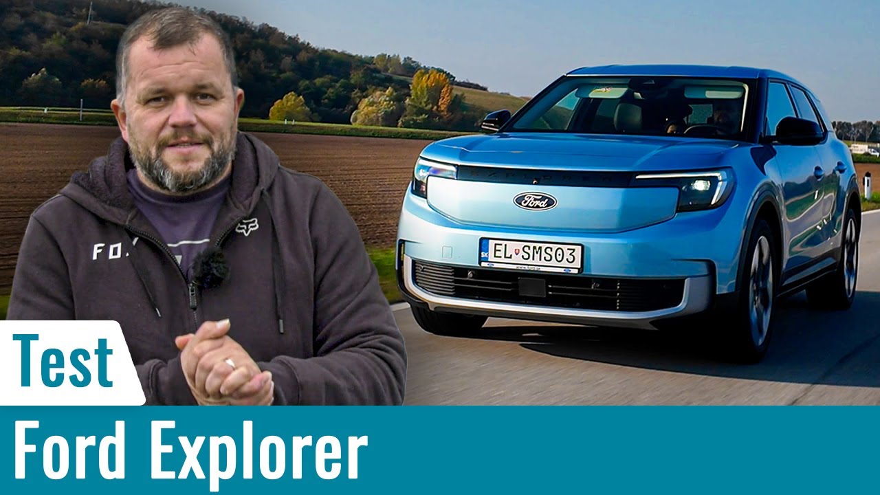 Ford Explorer AWD 250 kW (79 kWh): Solídne postavený elektromobil - YouTube
