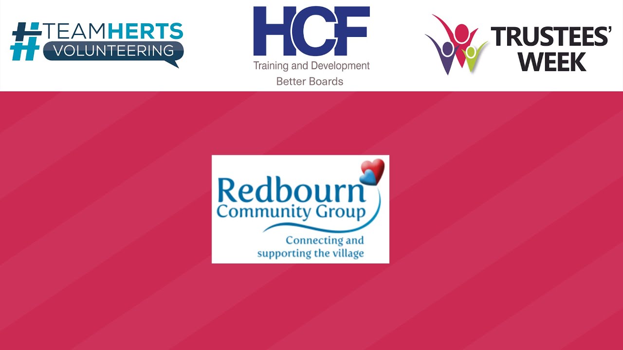Redbourn Community Group #TrusteesWeek2021 - YouTube
