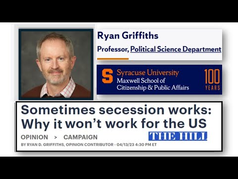 PROFESSOR RYAN GRIFFITHS – SYRACUSE UNIVERSITY/ POLITICAL SCIENCE - YouTube