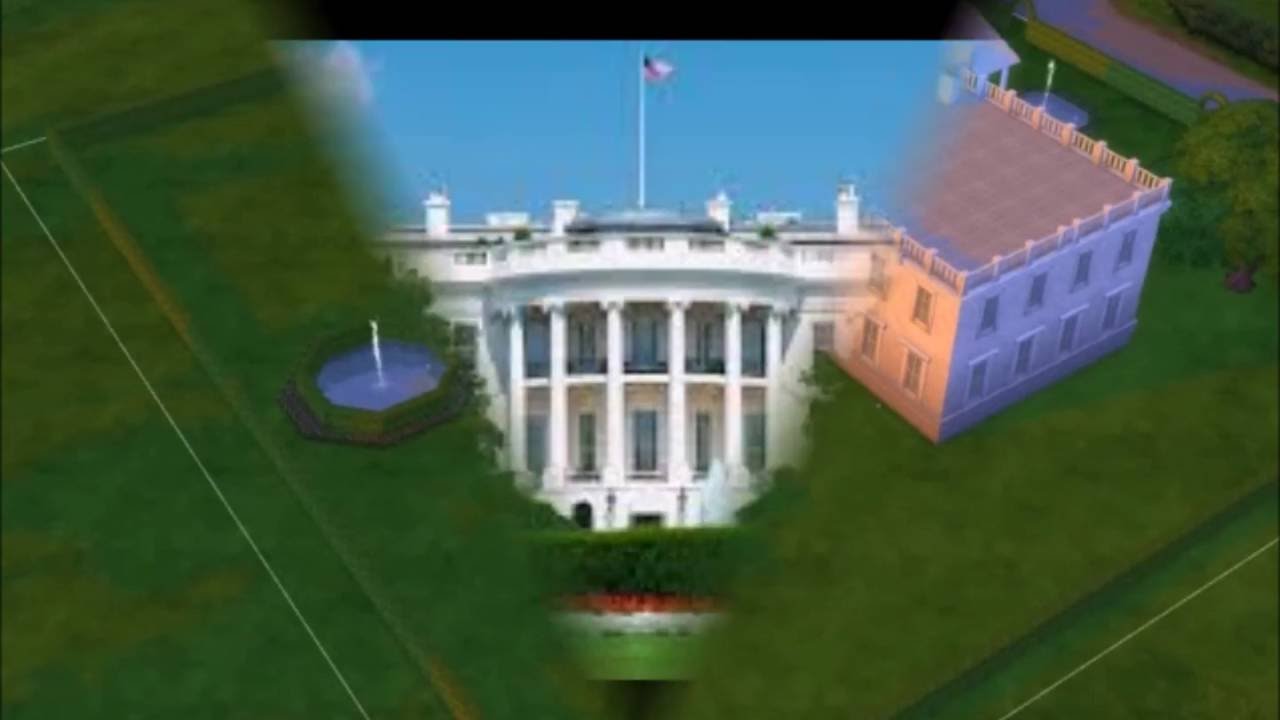The Sims 4 Speed Build - The White House - YouTube