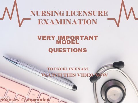 Nursing Licensure Examination Model questions[Part-10] - YouTube