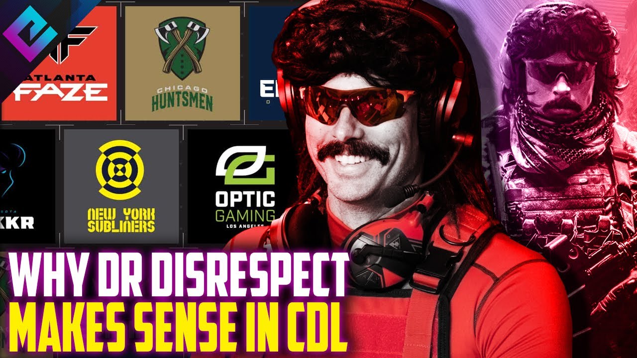 Dr Disrespect Makes Perfect Sense for a COD Team - YouTube