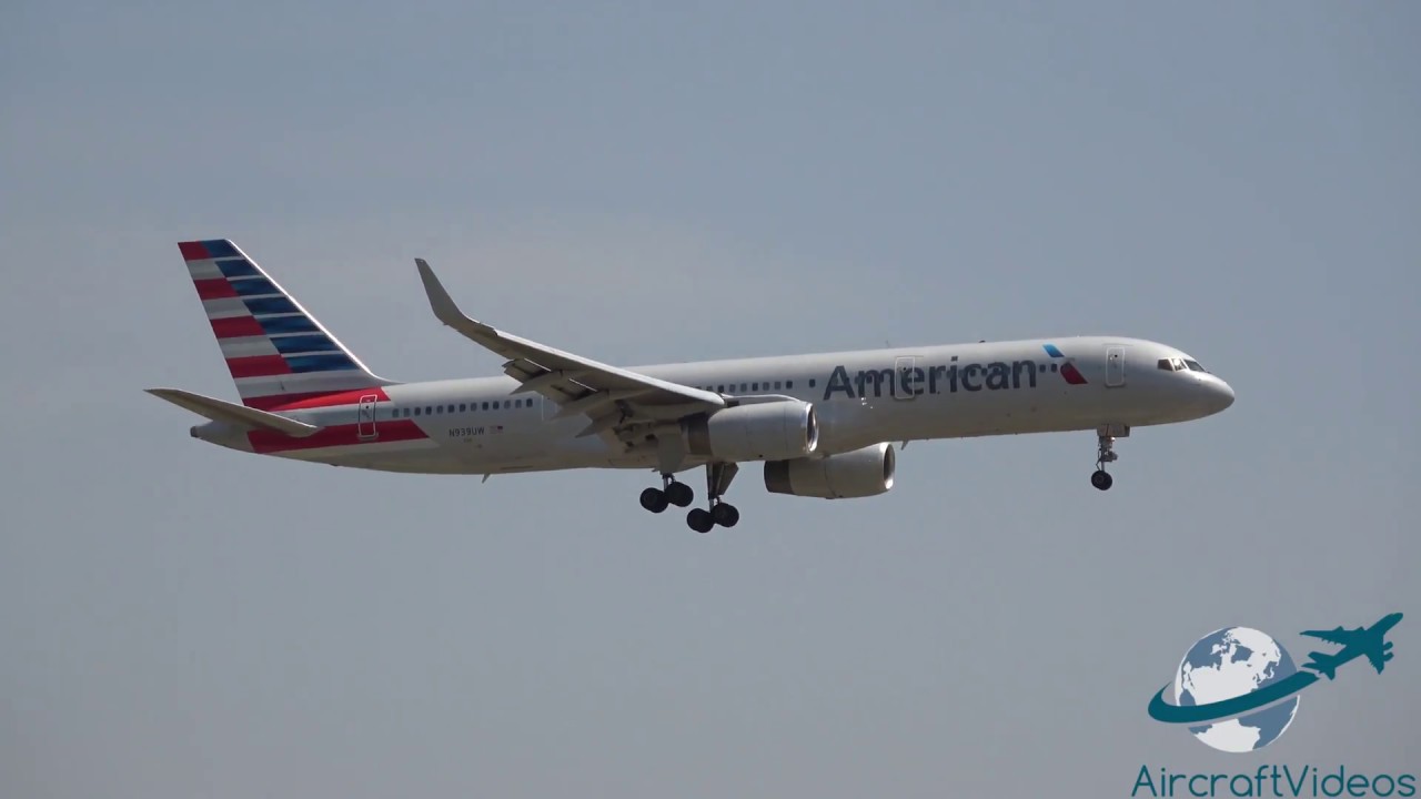 American Airlines 757-223 [N939UW] -- UHD 4K - YouTube