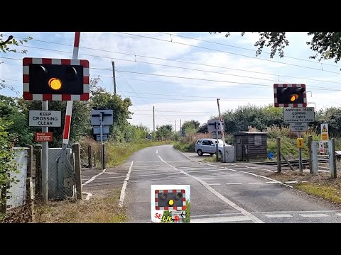 Audley End Level Crossing, Norfolk - YouTube