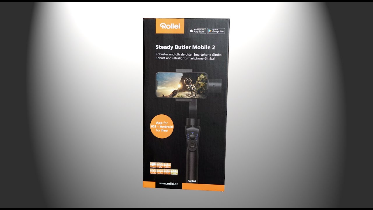 Rollei Steady Butler Mobile 2, 1. Test Handy Arm, Stabilisator - YouTube