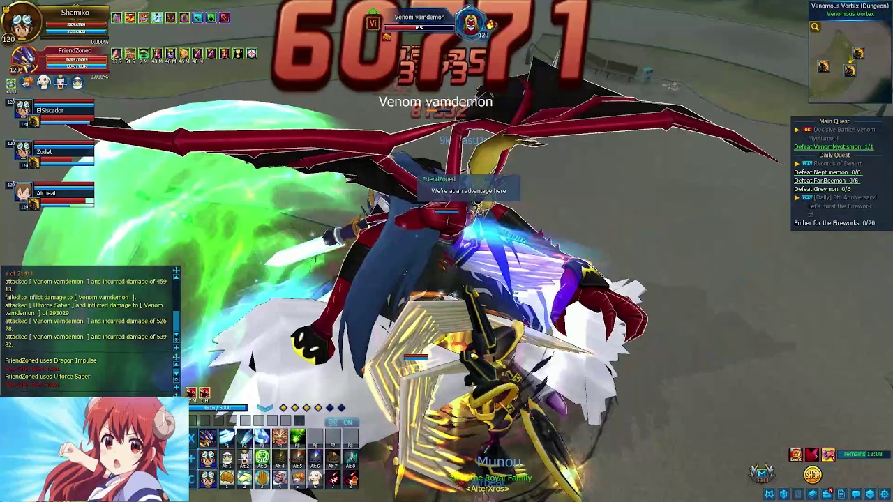 DMO Venommyotismon/Venom Vamdemon DG - YouTube