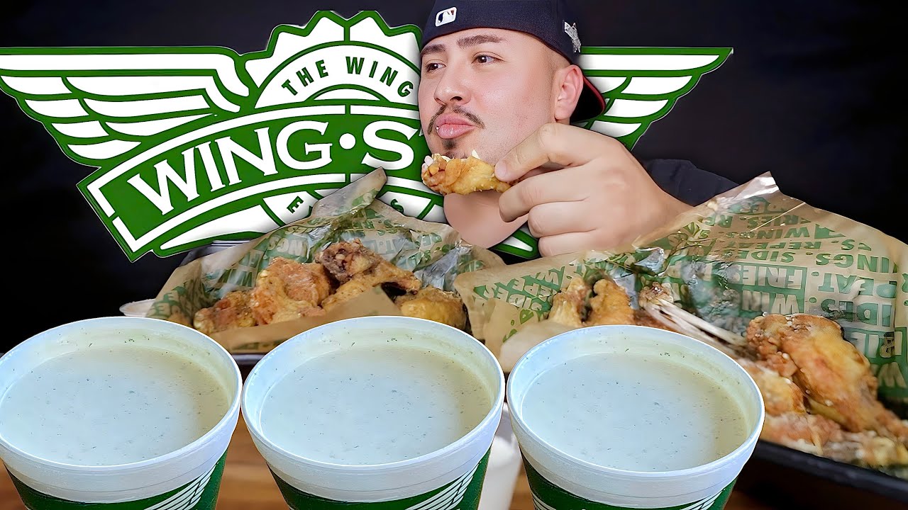 WINGSTOP MUKBANG • Watch me Eat Ft. TikTok Crew! - YouTube