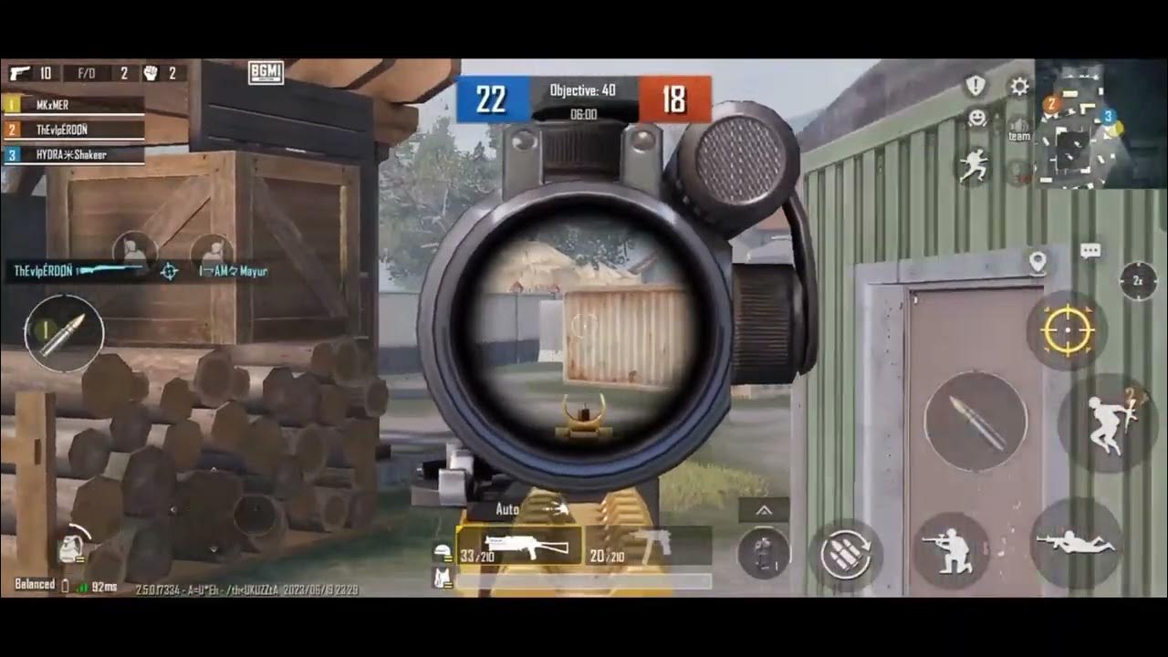 #BGMI TDM #16 kills Full capm #M4 16# gun vs pp19 gun# sk shakeer Hero # - YouTube