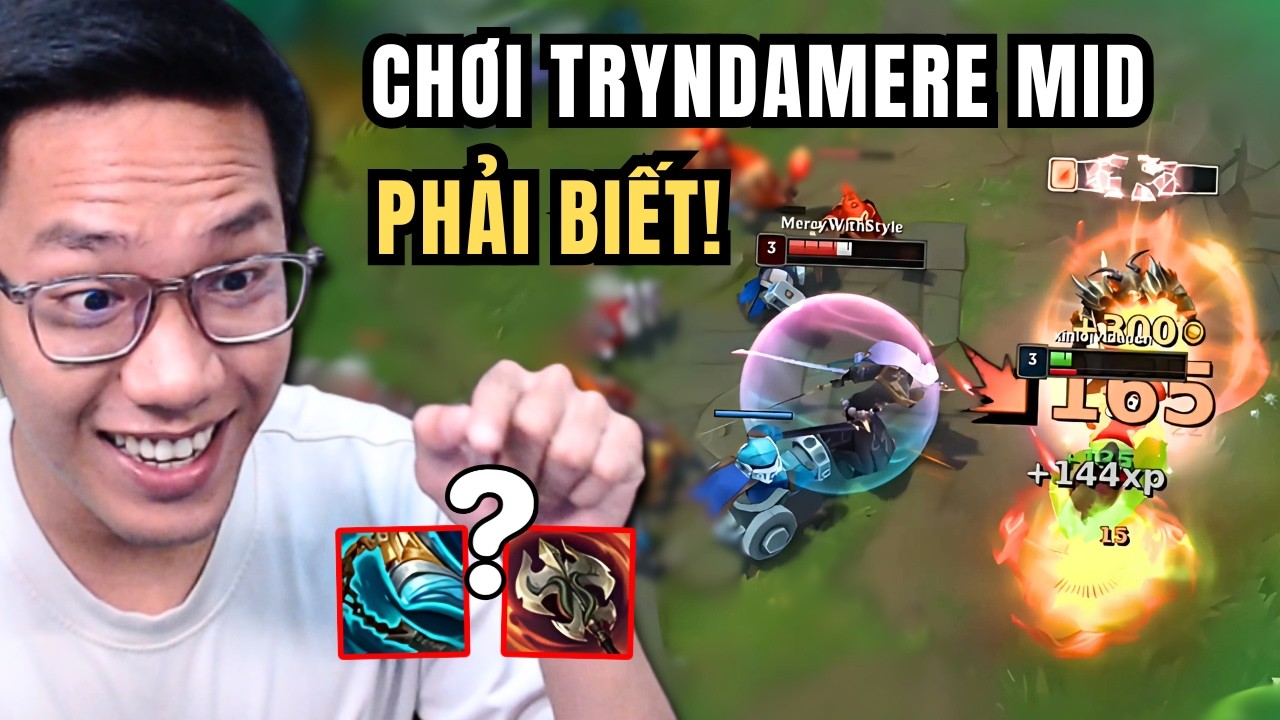 CHƠI TRYNDAMERE MID PHẢI BIẾT (SHOWMAKER NÊN XEM) - YouTube