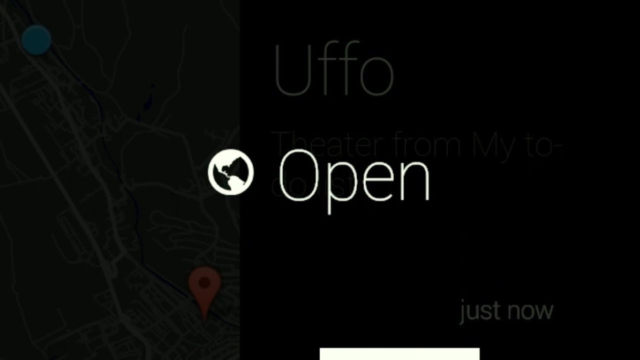 Location Notifier Google Glass Timeline Card with Glasquare - YouTube