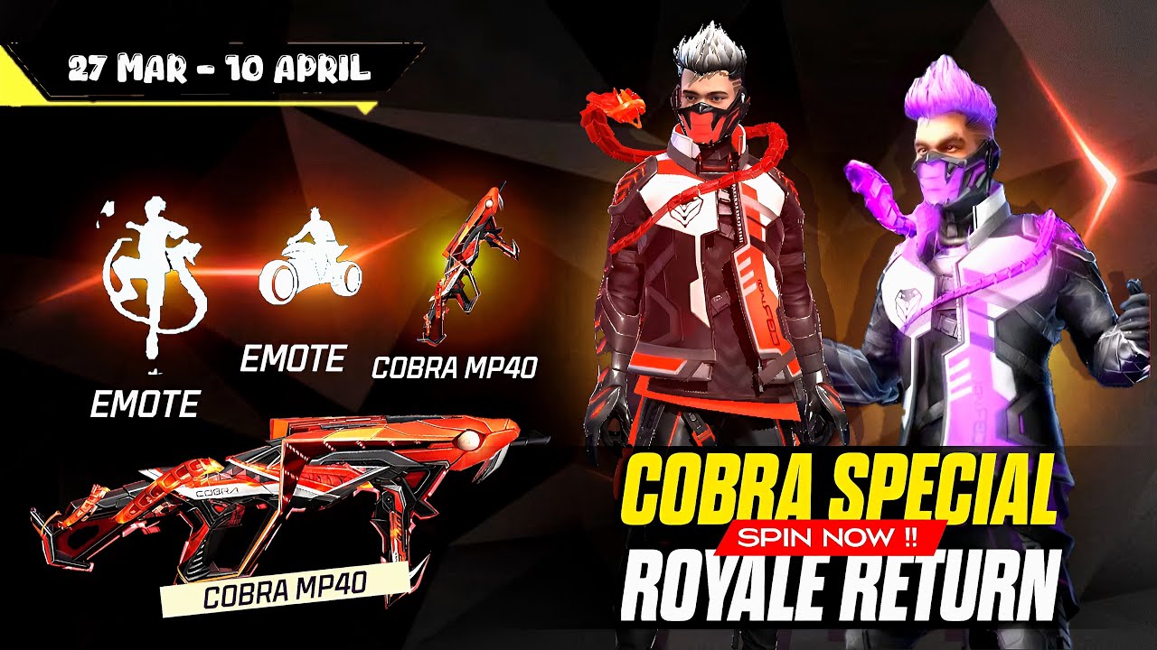Next Evo Vault Event, Cobra Bundle Return | Free Fire New Event | Ff ...