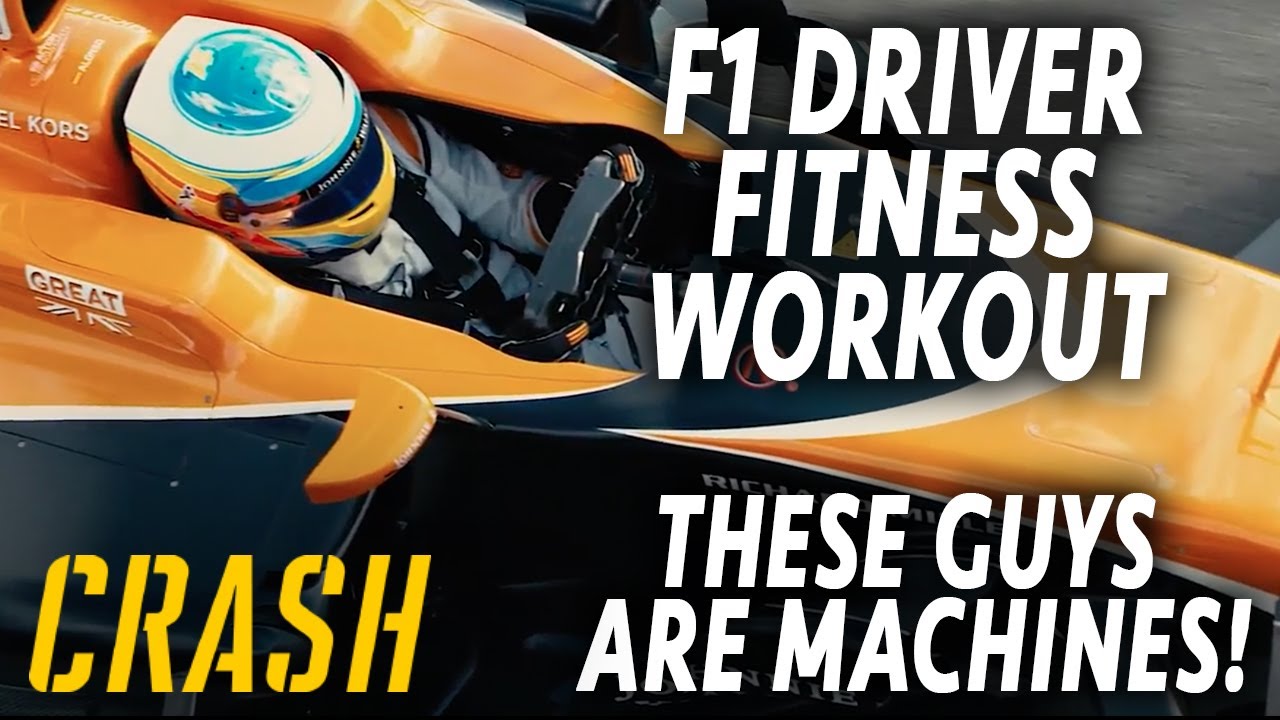F1 driver fitness workouts 2017 - these guys are machines! - YouTube