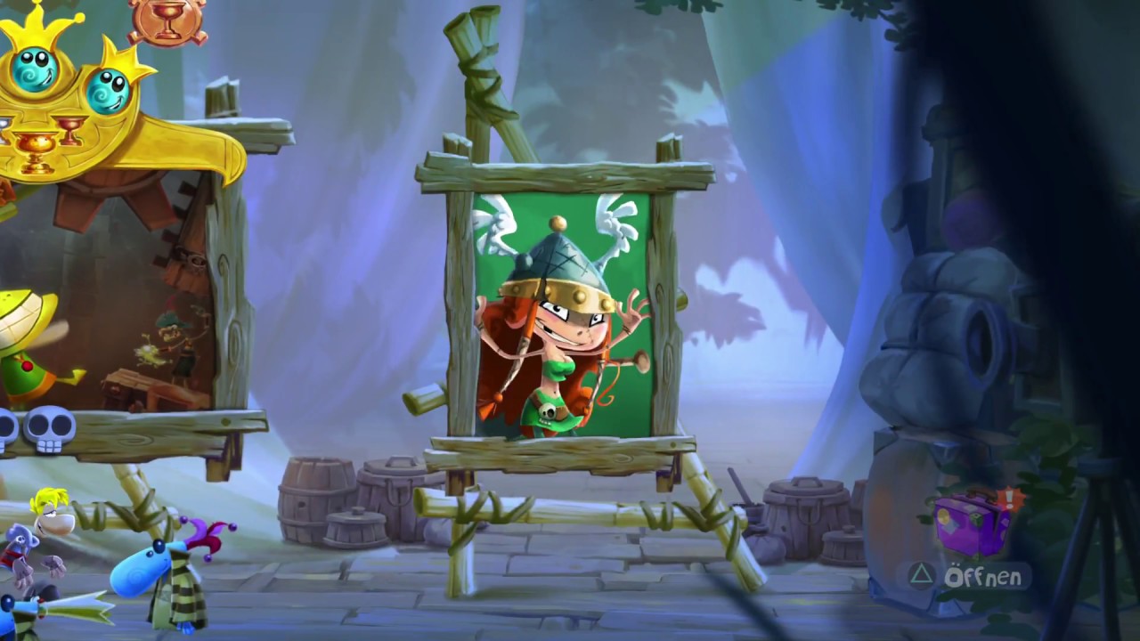 Rayman Legends " Rette Barbara" (PS4) Part 4 - YouTube