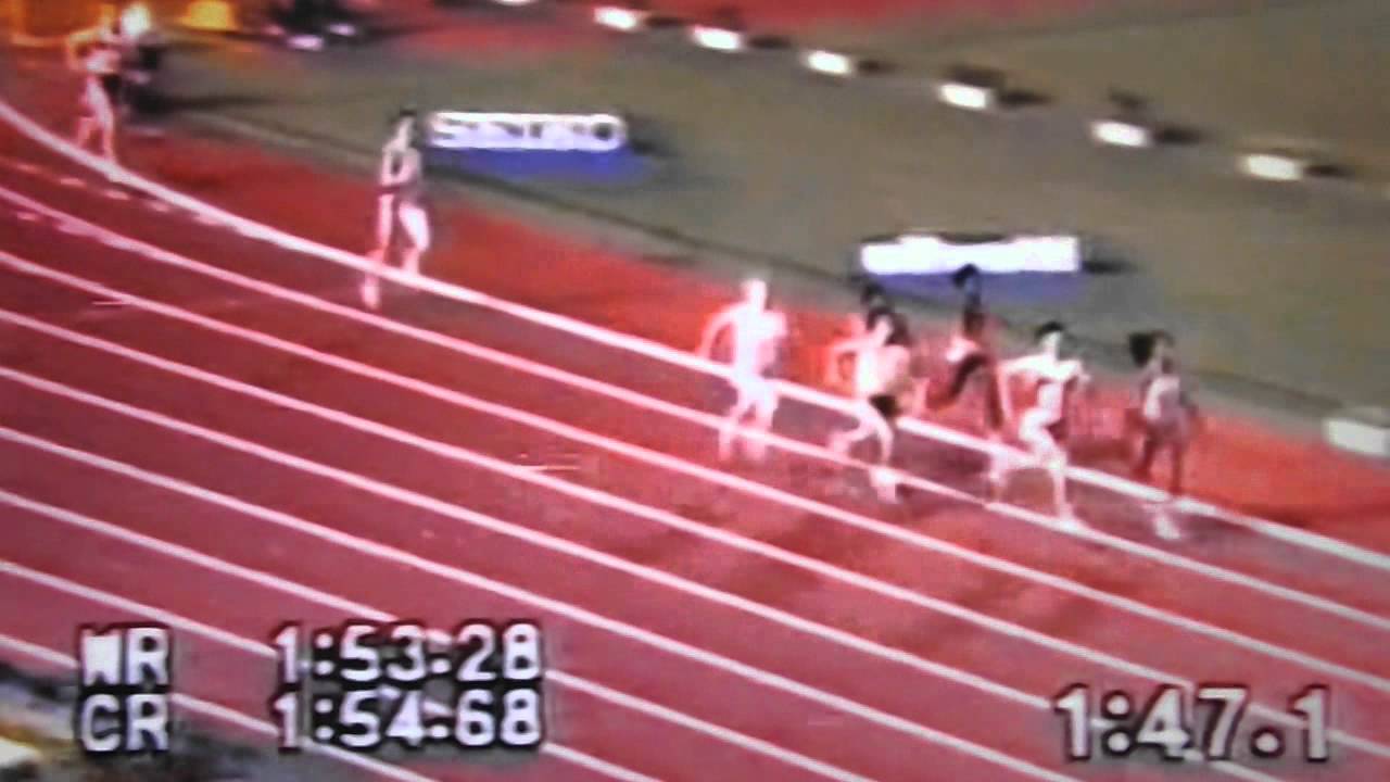 1991 World Championships 800m final - YouTube