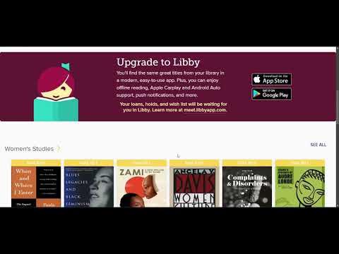 How To Check Out eBooks/Audiobooks - YouTube