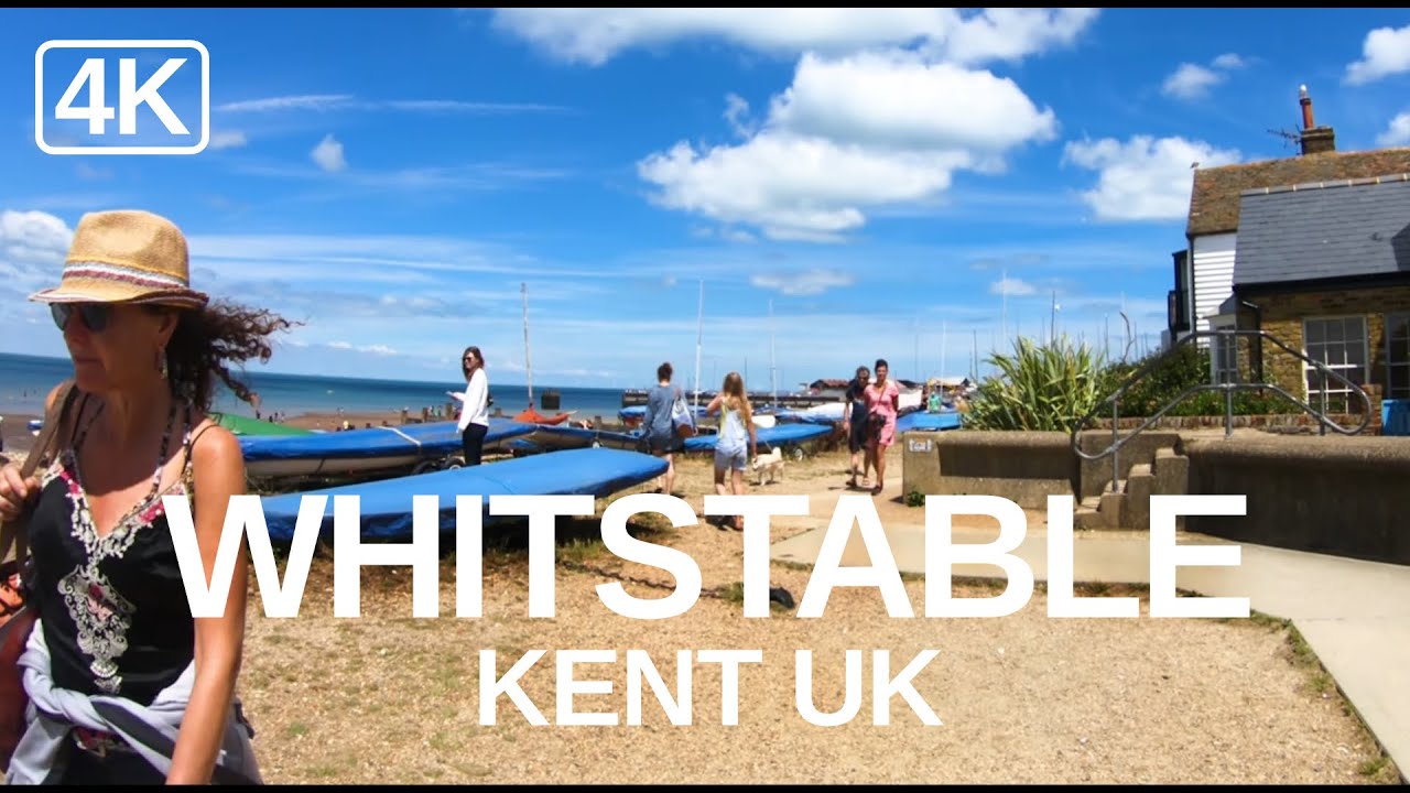 [4K] Virtual Walking video of Whitstable, Kent (June 2020) English ...
