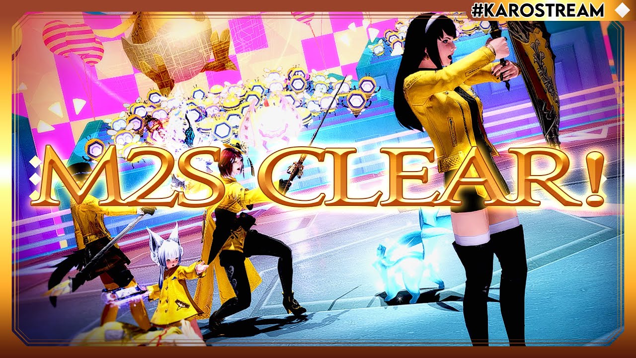 【FFXIV】The run that cleared! | M2S CLEAR | Vtuber - YouTube