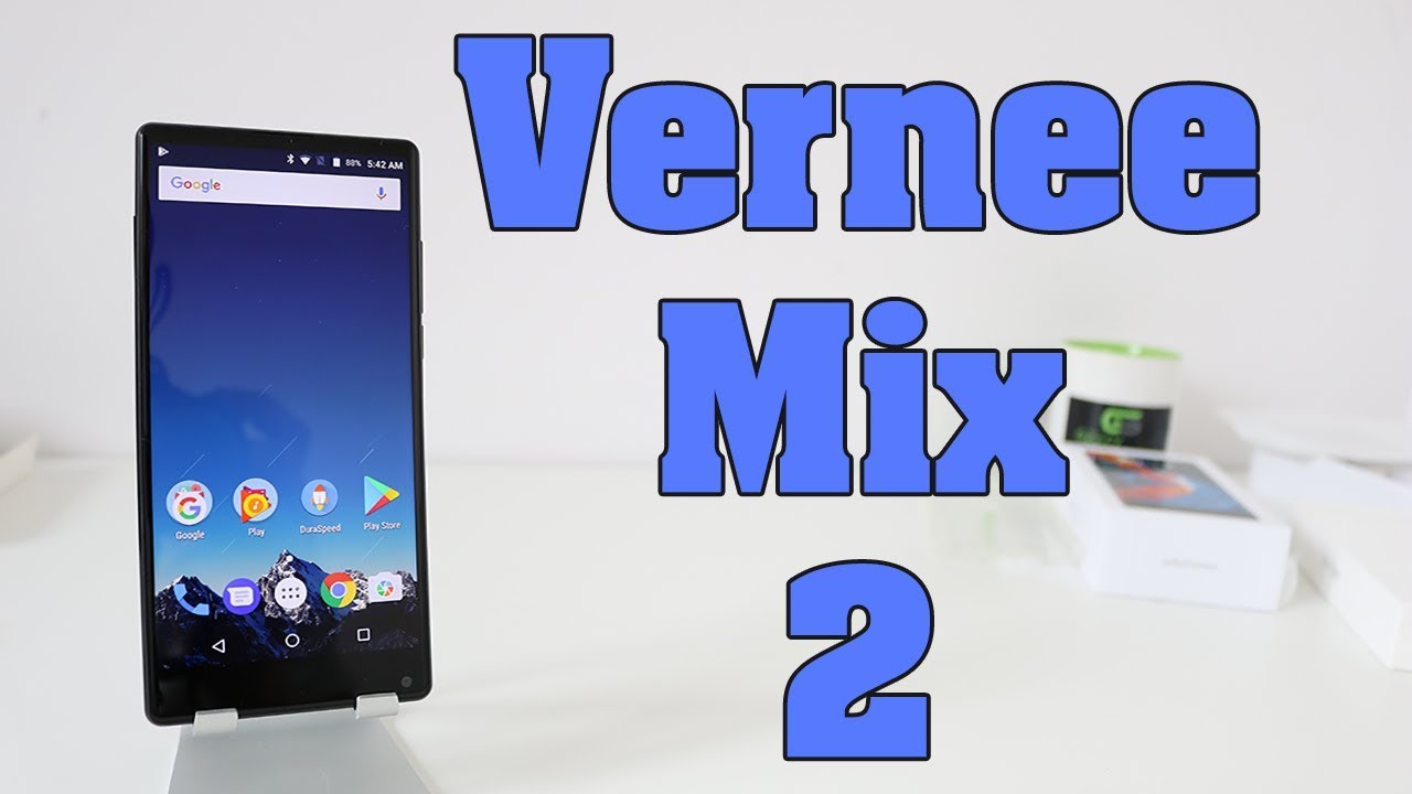 Vernee Mix 2 Unboxing - Best Budget Bezel Less Smartphone 2017 ...
