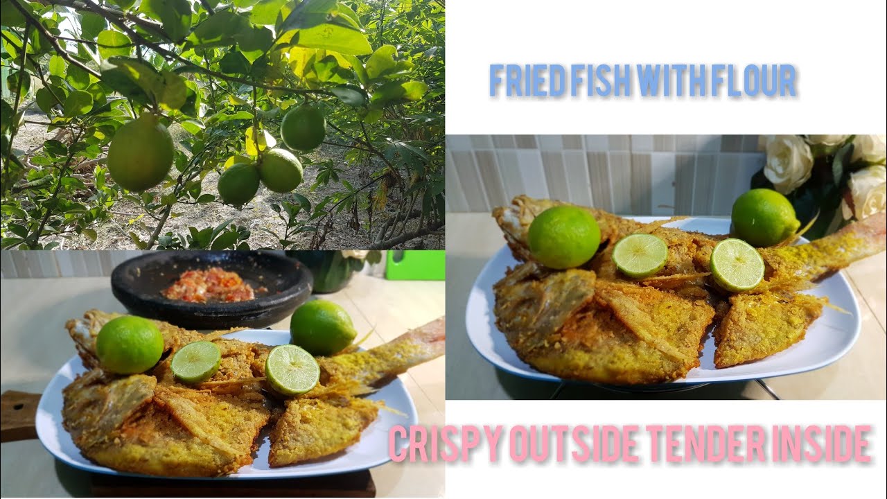 Fried Fish with Rice Flour Recipe | How to make crispy fried fish - YouTube