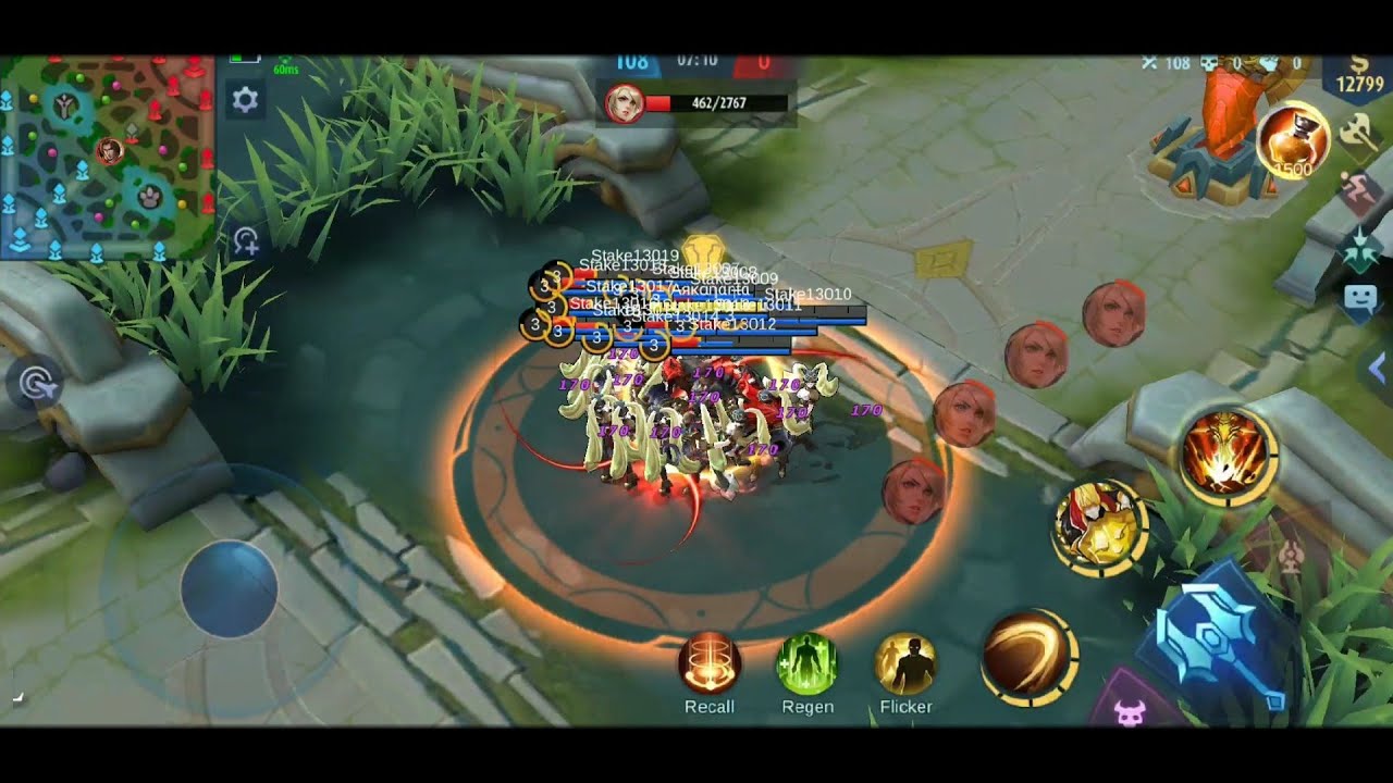 Practice mode || Hero mobile legend - YouTube