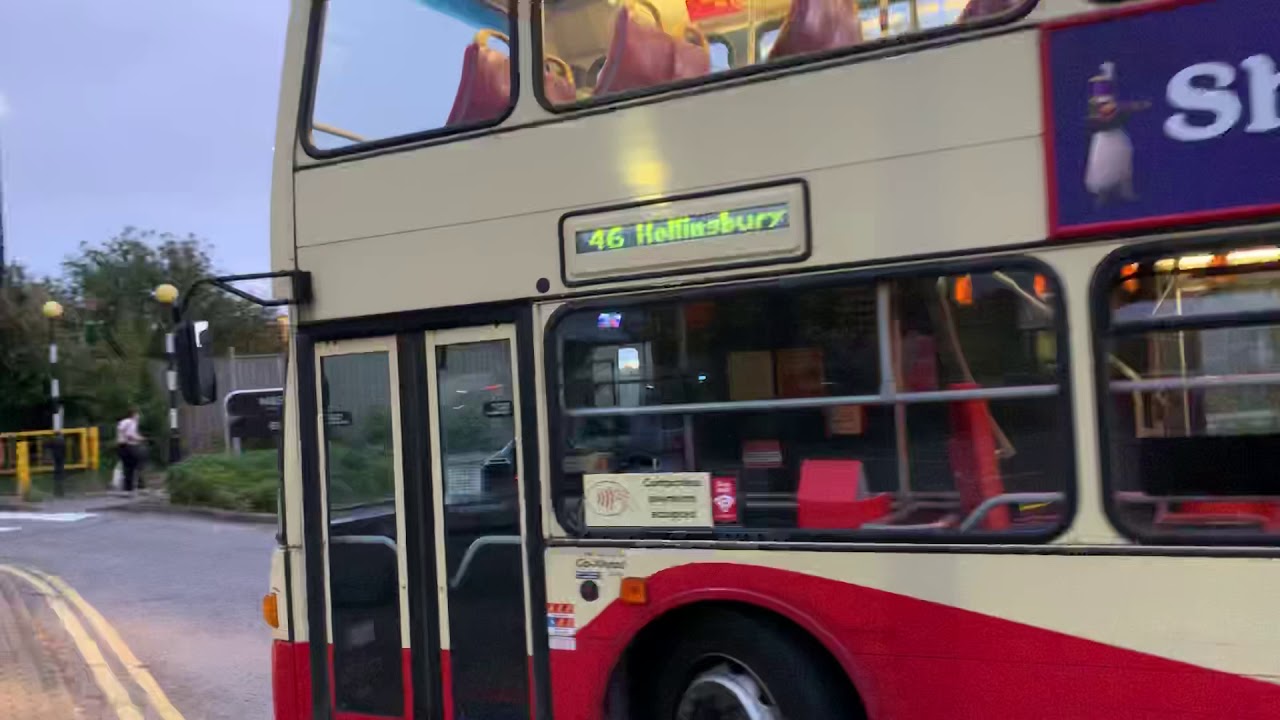 Brighton & Hove Bus Route 46 Departing Holmbush centre - YouTube