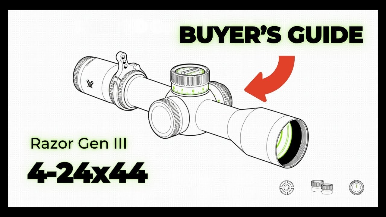 Vortex Razor Gen III 4-24x44 Buyer's Guide - YouTube