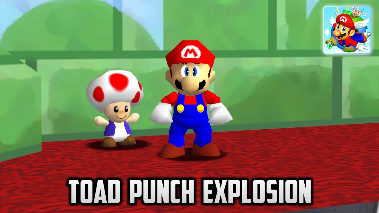 ⭐ Super Mario 64 PC Port - Toad Punch Explosion: The mod - YouTube