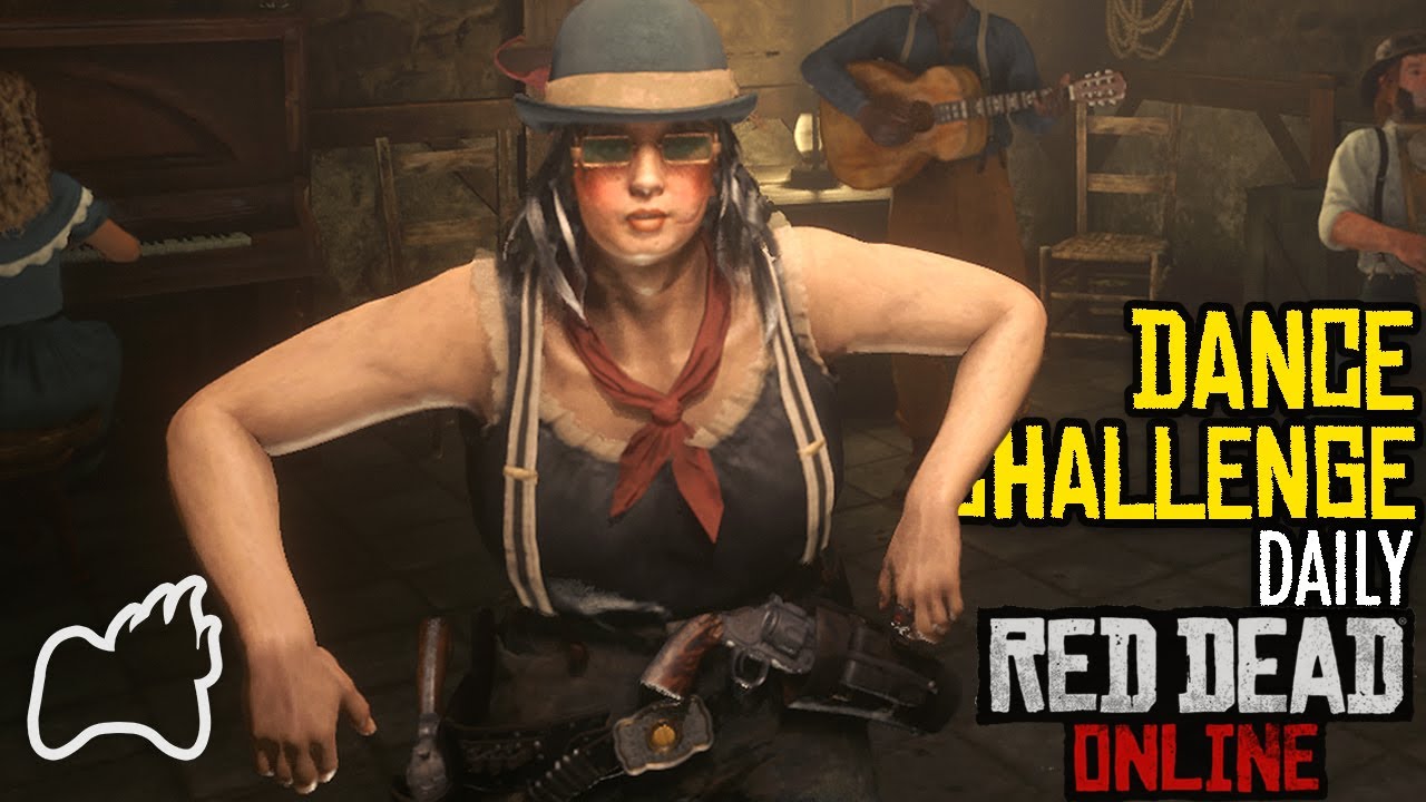 RED DEAD ONLINE 10 Dance Showcase - Danced for 2 Minutes & Played with ...