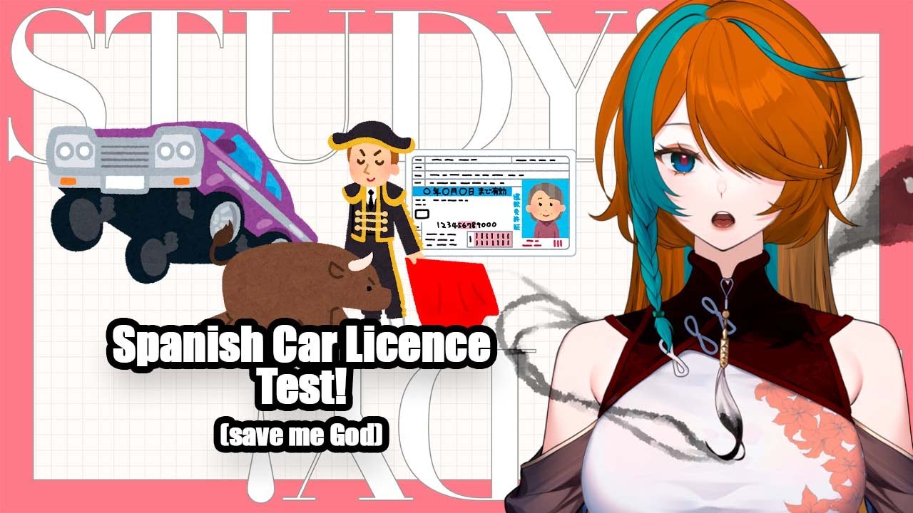 STUDY WITH ME! Doing Spanish Driving Test! - YouTube
