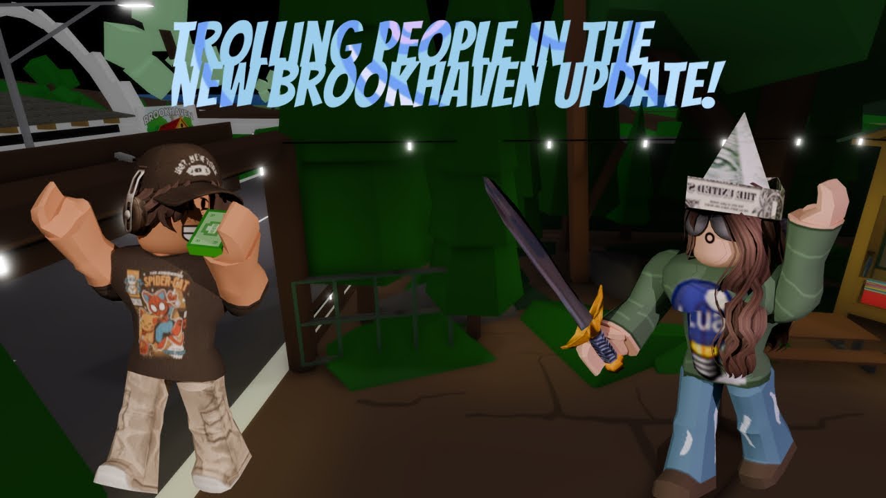 Trolling people in Brookhaven! 😂😈👹👹👺 #troll #brookhaven #roblox - YouTube