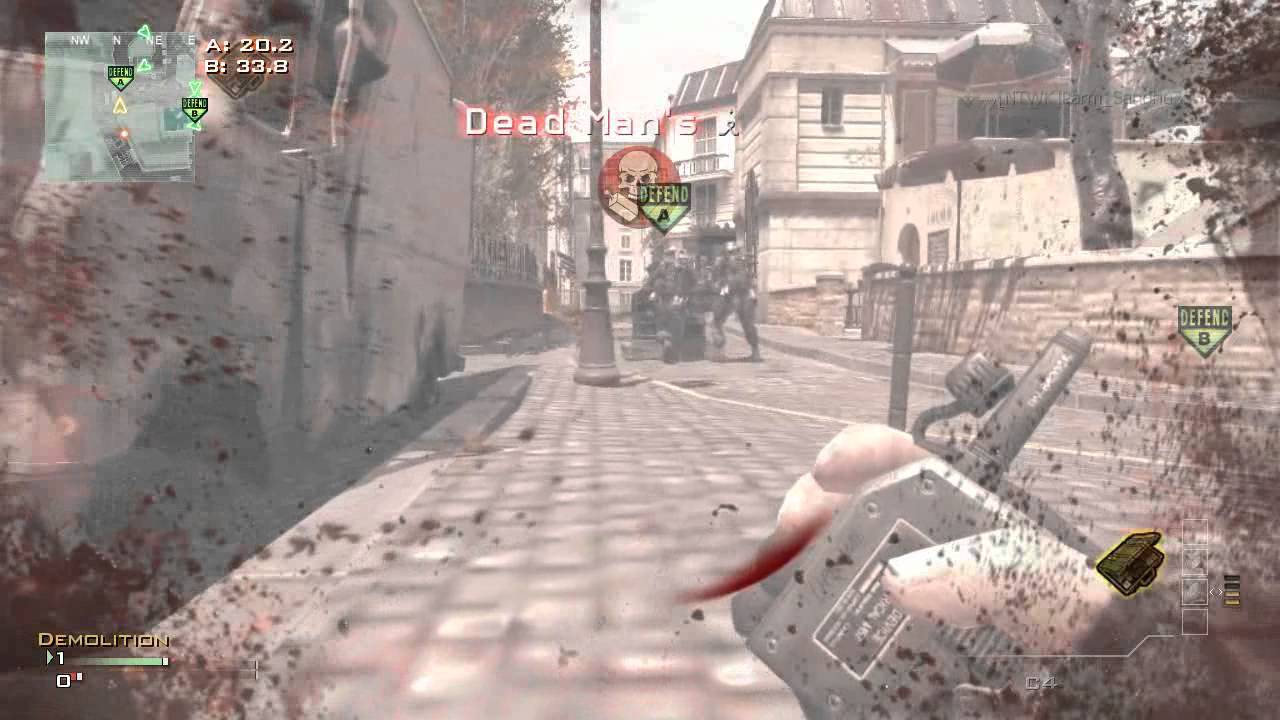 Call of Duty MW3: Dead Mans Hand Triple - YouTube