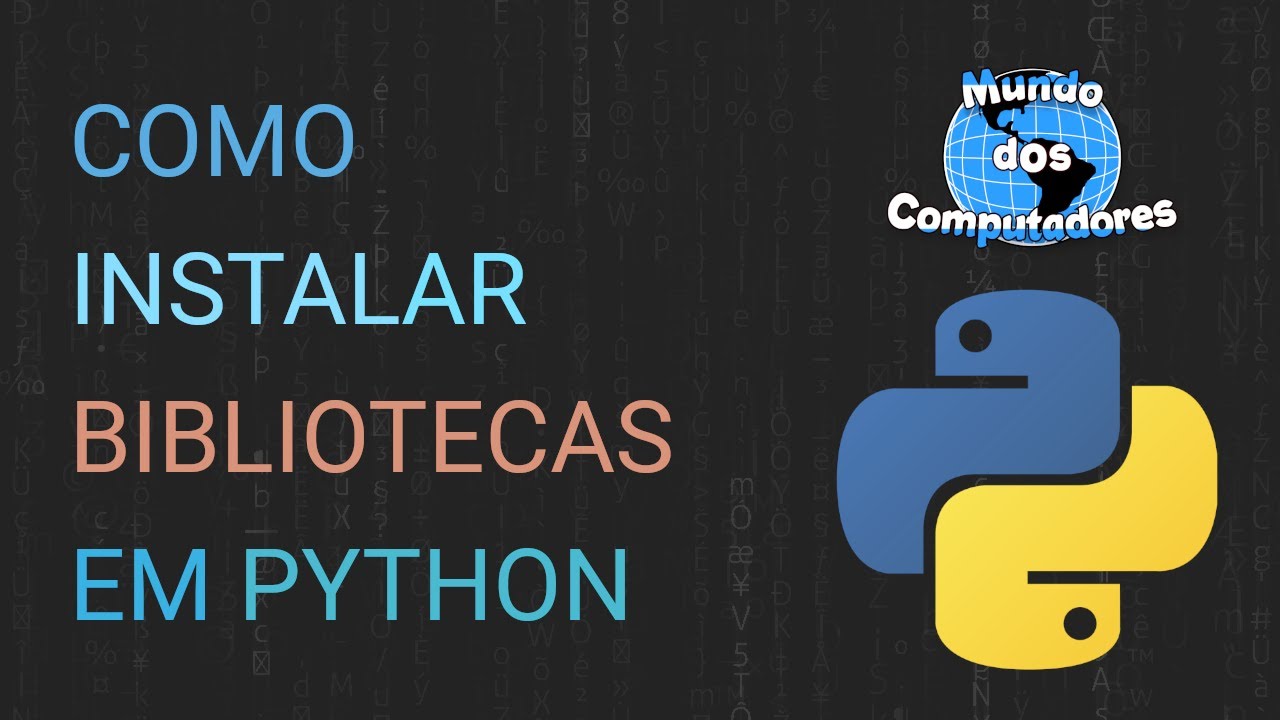 Bibliotecas em PYTHON - Para Iniciantes (PIP) - YouTube