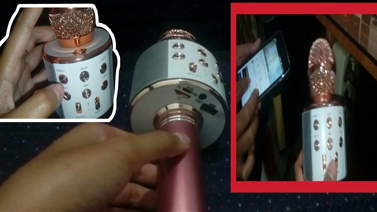 Cara pakai mic bluetooth!!ws585 - YouTube