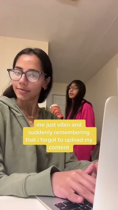 Me just vibing and suddenly remembering that I forgot to upload my content 🤦🏻‍♀ #remotework ...