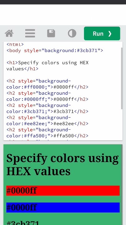 Css Hex Colors||#trending #viralshort #youtubeshorts #1kviews🔥 - YouTube