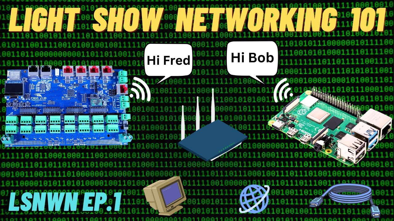 What is a Network? How Does it Work? - Light Show Networking EP. 1 ...