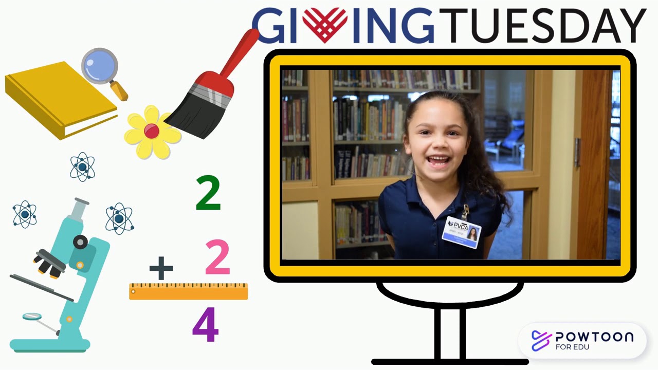 PVCA Giving Tuesday-I love My School! - YouTube