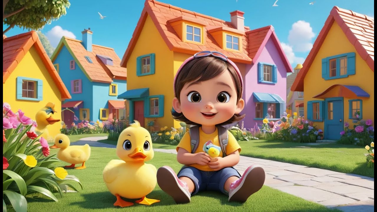 Little Baby Duck Goes Quack Quack Quack | Cute Duck Song for Toddlers ...