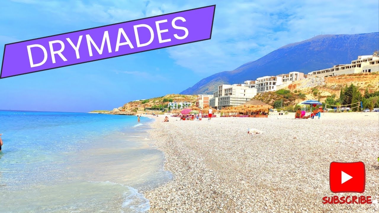 DRYMADES BEACH ALBANIA 🏖️ - Dhermi - Drimadhë #subscribe #beach # ...