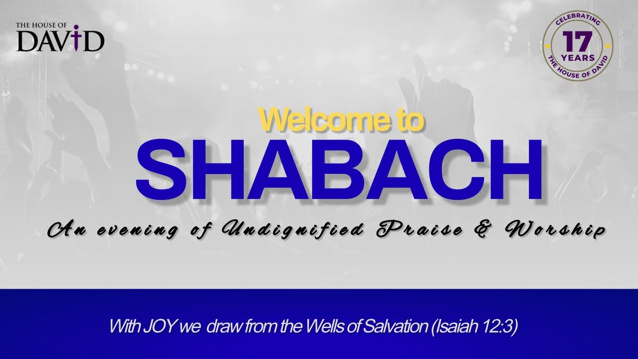 Shabach Night | The House of David | April 5th, 2024 - YouTube