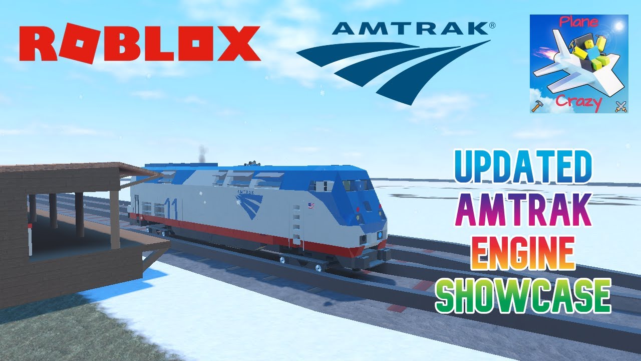 Amtrak P42 Genesis Engine Showcase Ver 2. Roblox Plane Crazy - YouTube