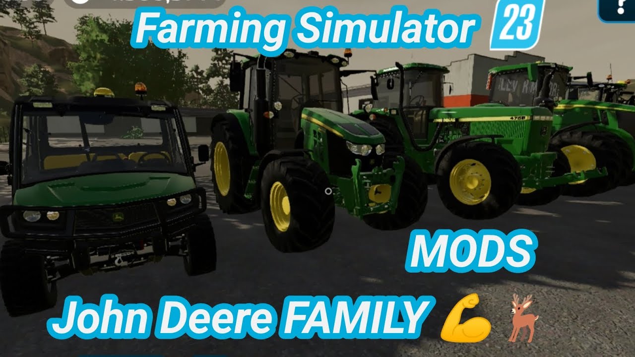 Farming Simulator 23 Family John Deere MODS - YouTube